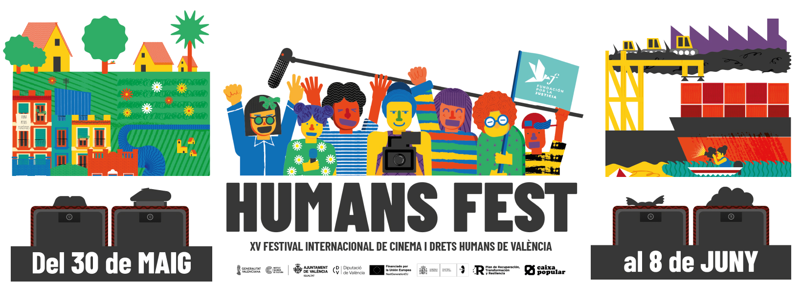 Humans Fest presenta el cartel de su XV edición, creado por el ...